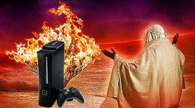 burning xbox – The Megaphone